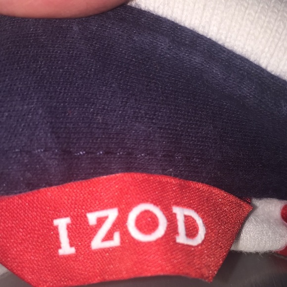 Izod | Shirts | Izod Mens Medium White Polo Style Shirt | Poshmark